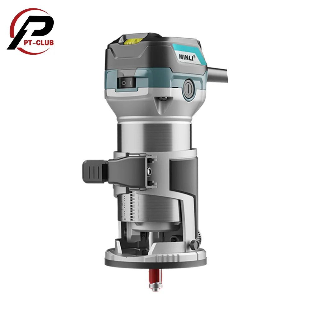 710W Electric Trimmer Router Wood Milling Machine Carpentry Manual ...