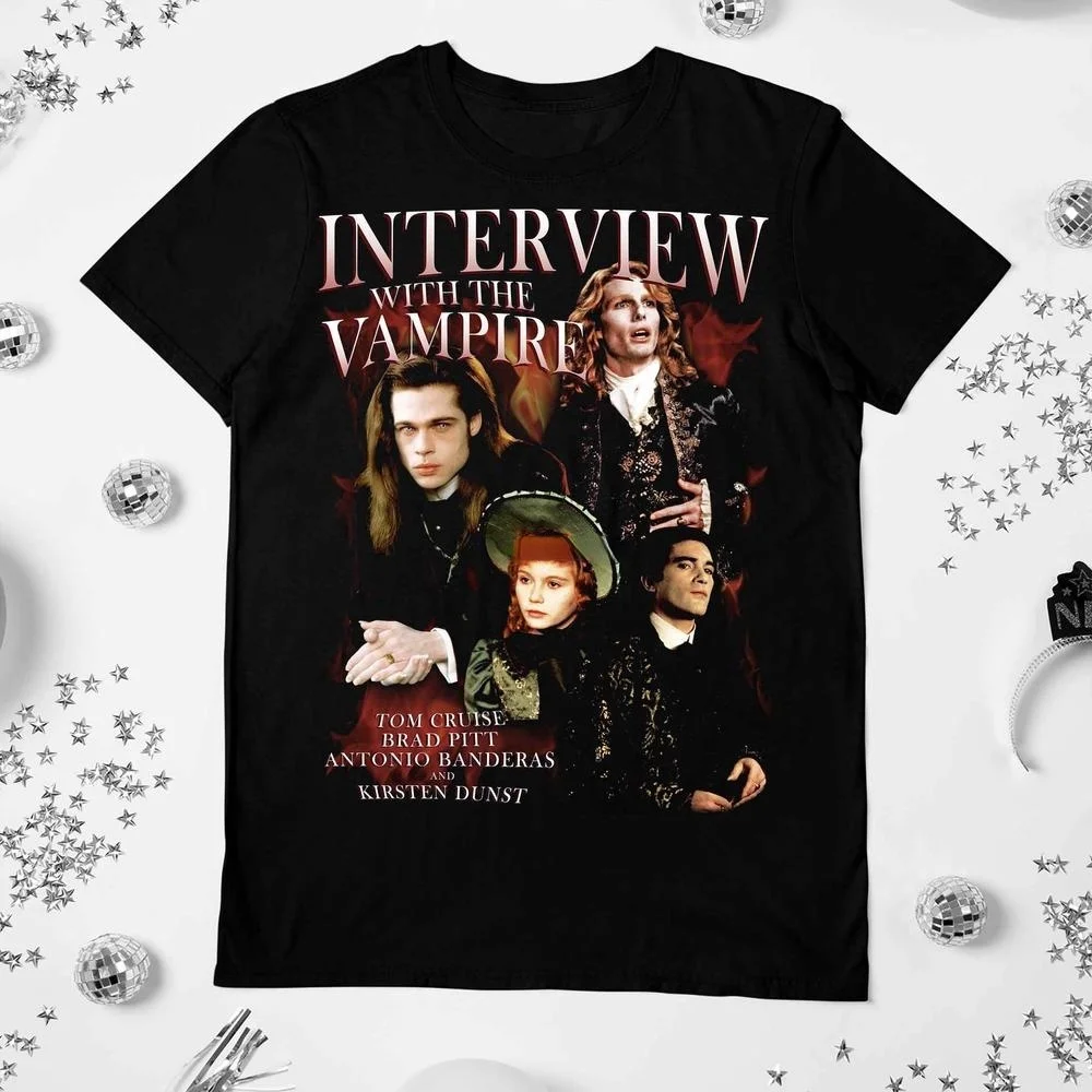 Interview Vampire | Vampire Clothing | Brad Pitt Shirt | Vampire Shirt ...