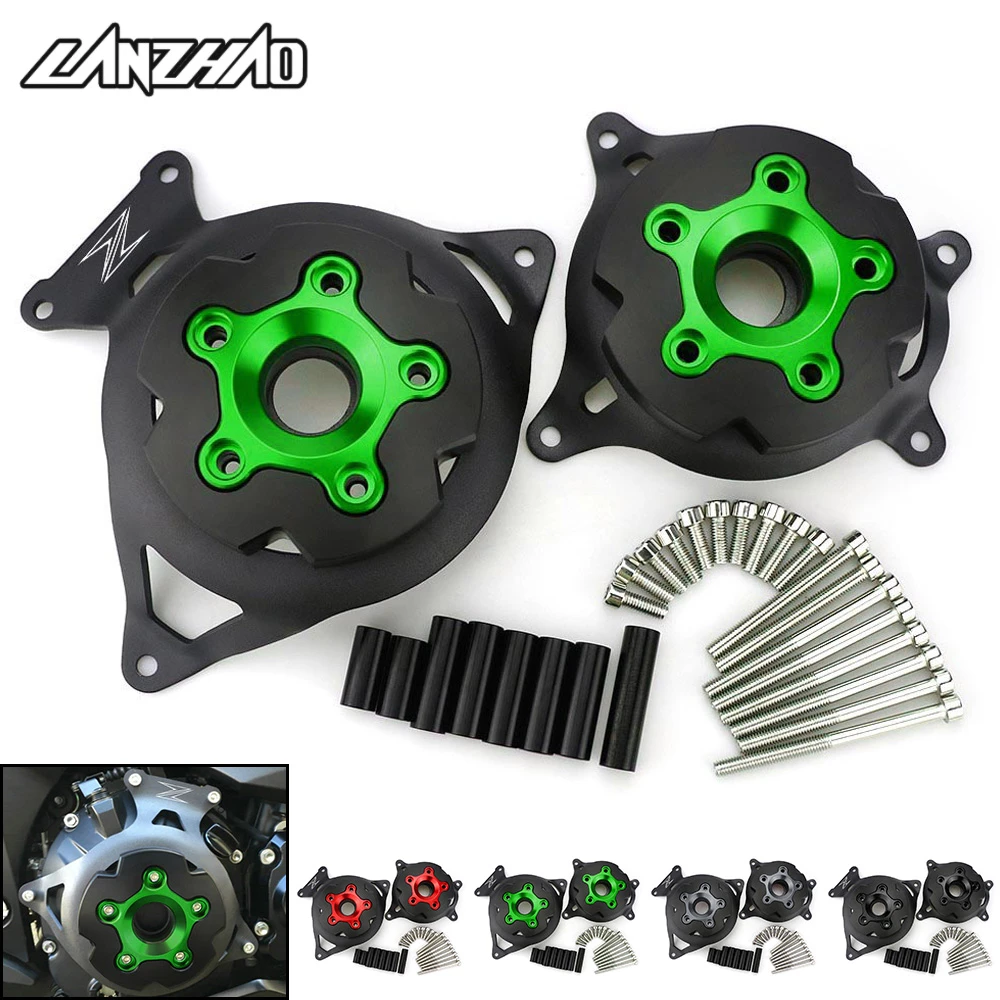 Motorcycle Engine Cover Cnc Aluminum Protector Guard Modified ...