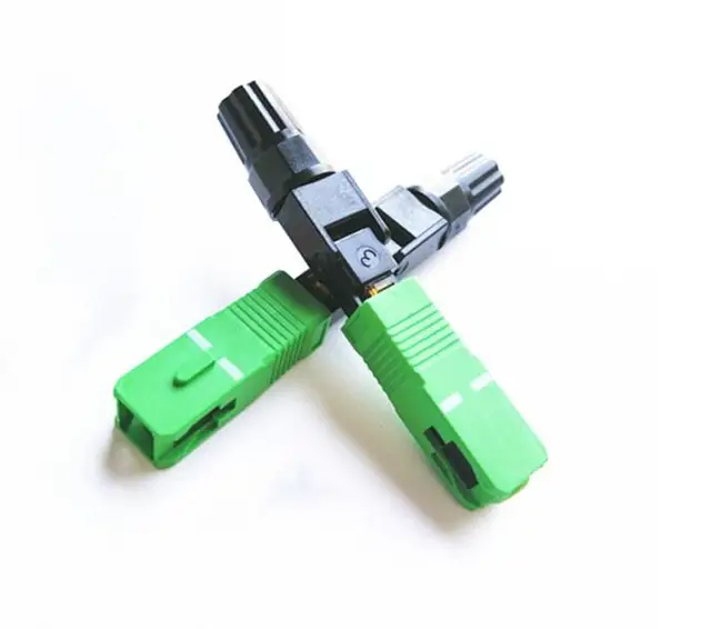 FTTH SC UPC APC conector rápido de fibra óptica SC de modo único, Envío Gratis