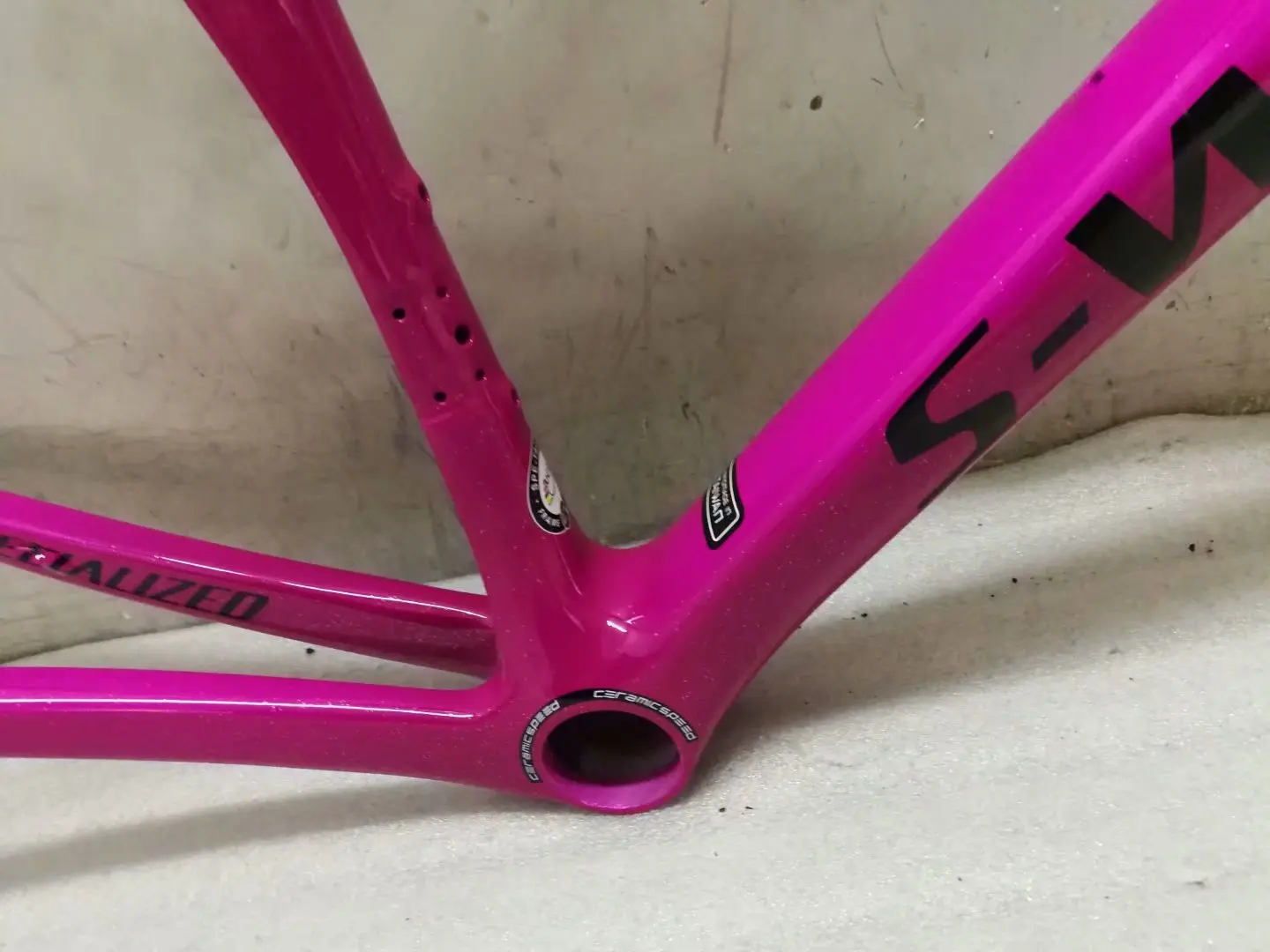 2021 Carbon Bike Frame Sl6 New Paint Disc/v Brake Pf30/bsa/bb30 Uci ...