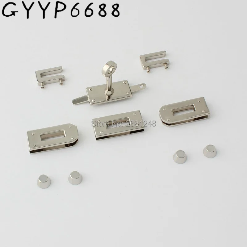 New-Small-silver-eyelets-lock-hanger-for-bags-hardware-wholesale ...