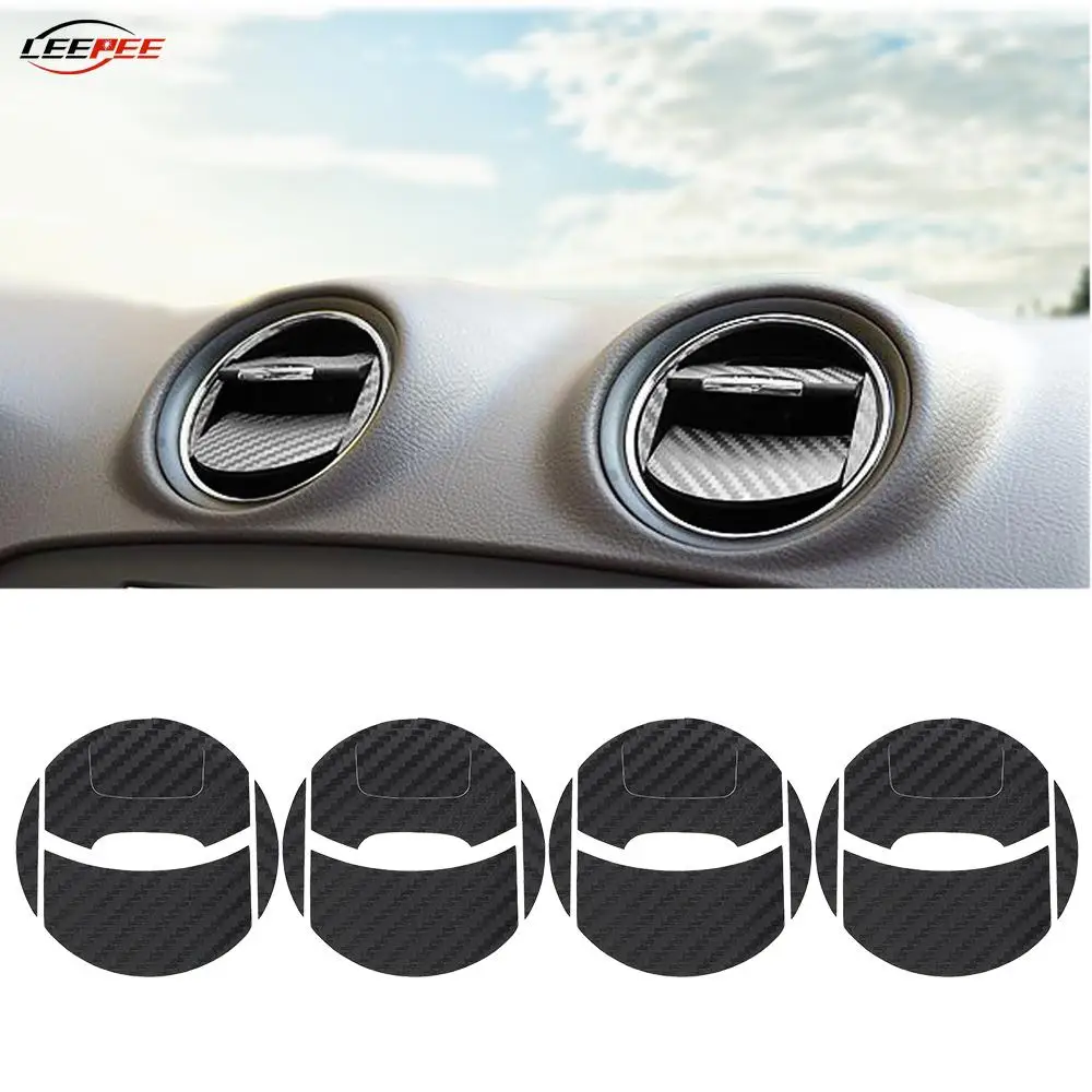 4pcs-Car-Air-Conditioner-Vent-Stickers-Outlet-Cover-Decorative-Film ...