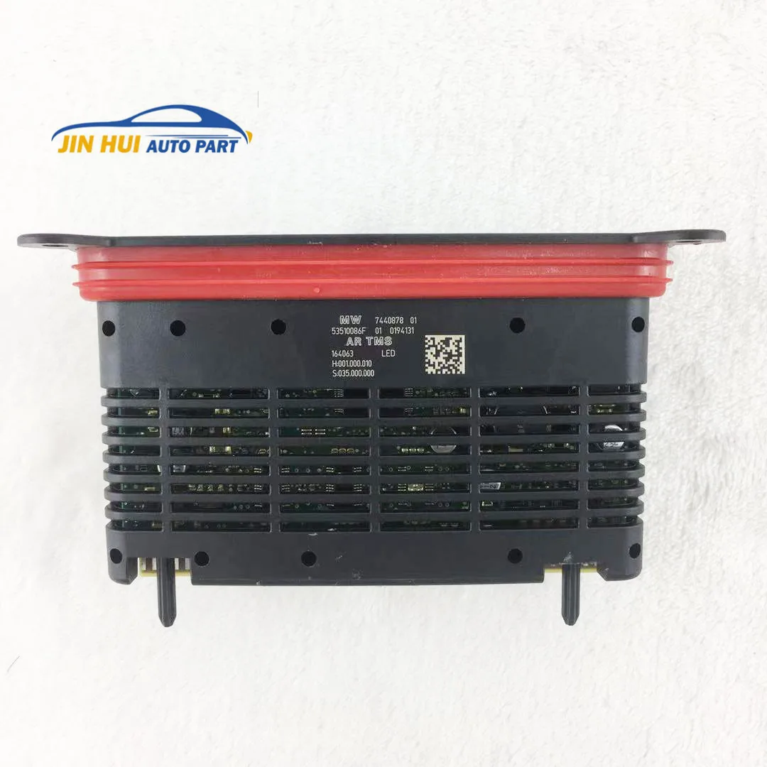 63117440878 오리지널 풀 LED 헤드라이트 모듈, LED LEAR TMS 7440878, BMW 5 'F10 F07 F11