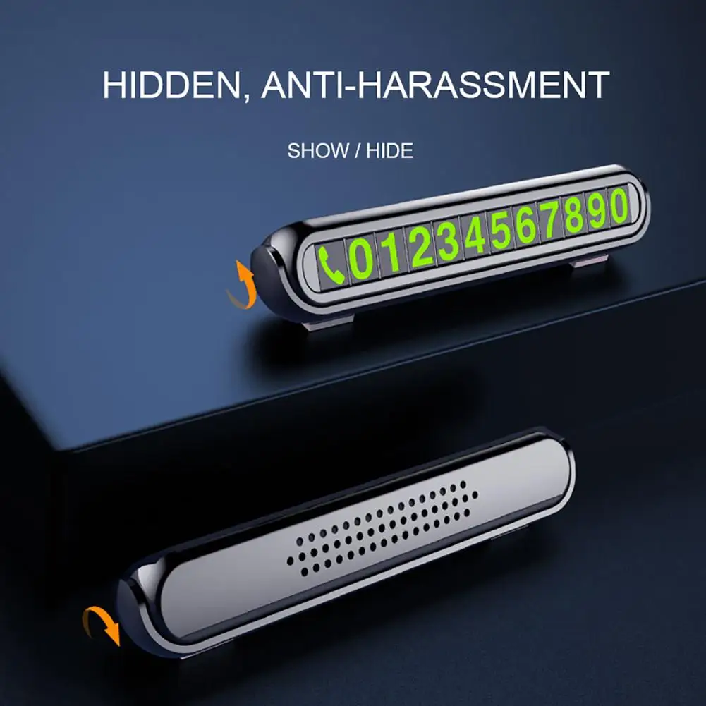 Tarjeta-de-estacionamiento-de-parada-temporal-de-coche-de-aromaterapia-placa-de-visualizaci-n-de ...