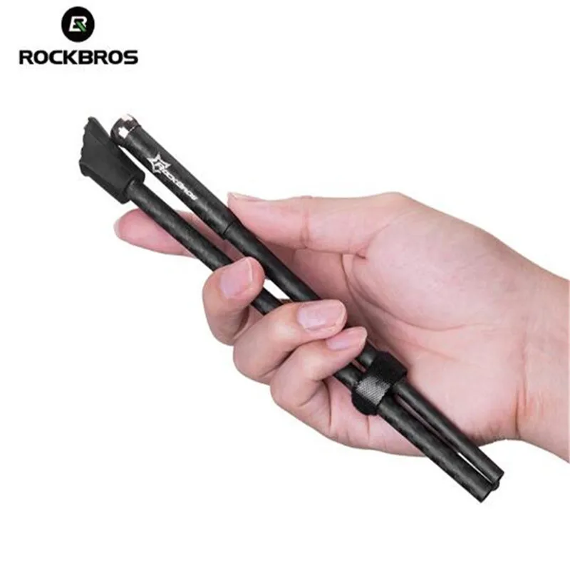 ROCKBROS Carbon Fiber Bicycle Mountain Antiskid Stand Foot Support Bike ...