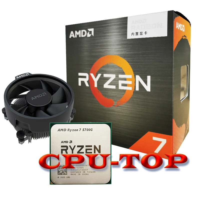 Amd Ryzen 7 5700g R7 5700g 3.8ghz Eight-core 16-thread 65w Cpu Processor L3=16m 100-000000263 ...