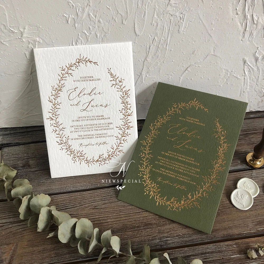 Carte d'invitation,vellum band--Niewinvitation Spéciale De Mariage ...