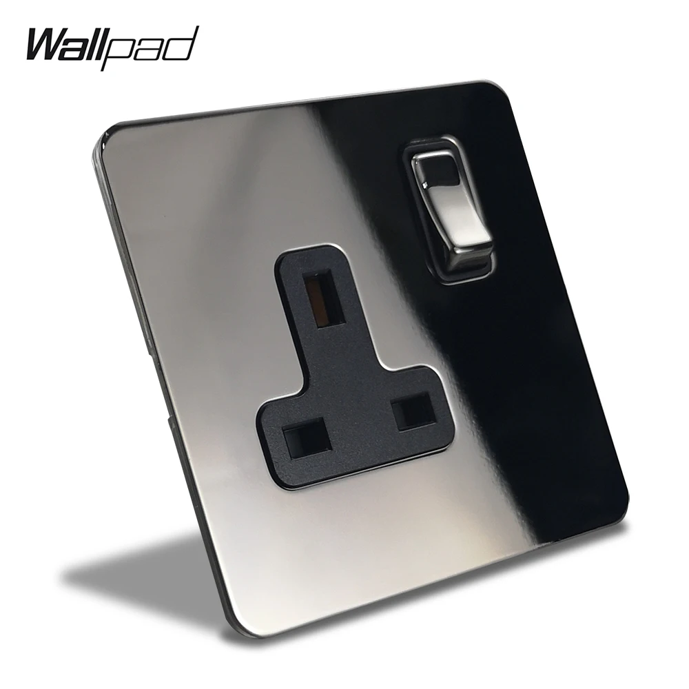 Wallpad-Single-3-Pin-13A-DP-Switched-Socket-Power-Outlet-UK-BS1363 ...