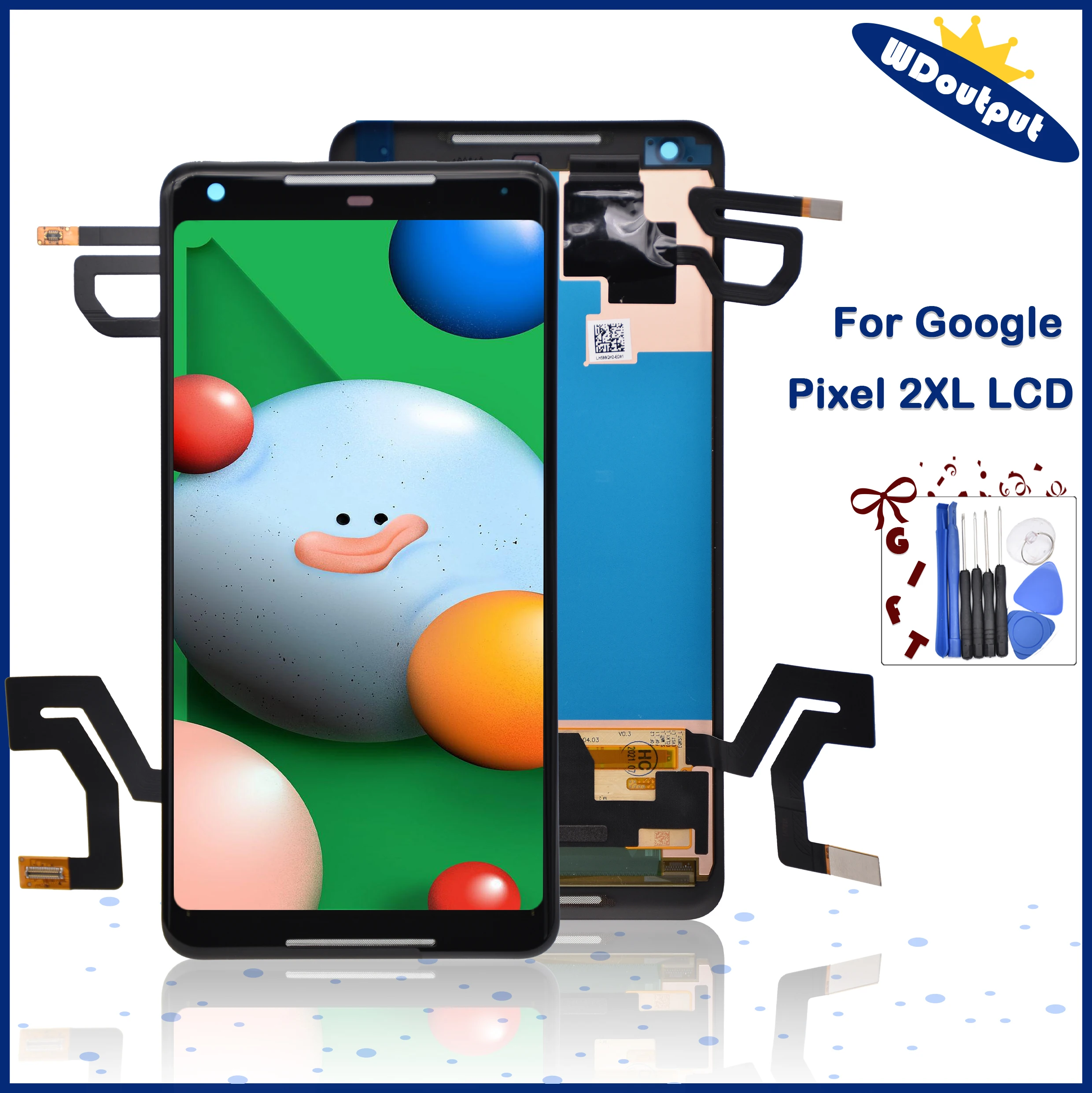 6-0-Original-Amoled-de-Google-para-Google-Pixel-2-XL-pantalla-LCD-de ...