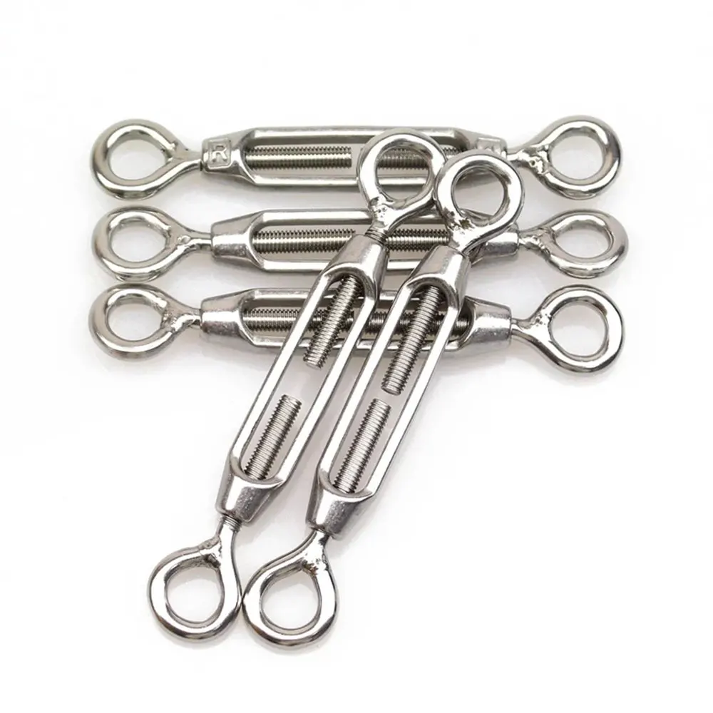 Silver-304-Stainless-Steel-European-Style-Eye-Eye-Turnbuckle-M4-M5-M6 ...