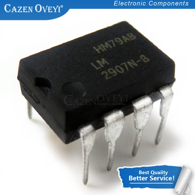 5pcs/lot Lm2907n-8 Lm2907 Dip-8 Voltage Frequency Converter New ...