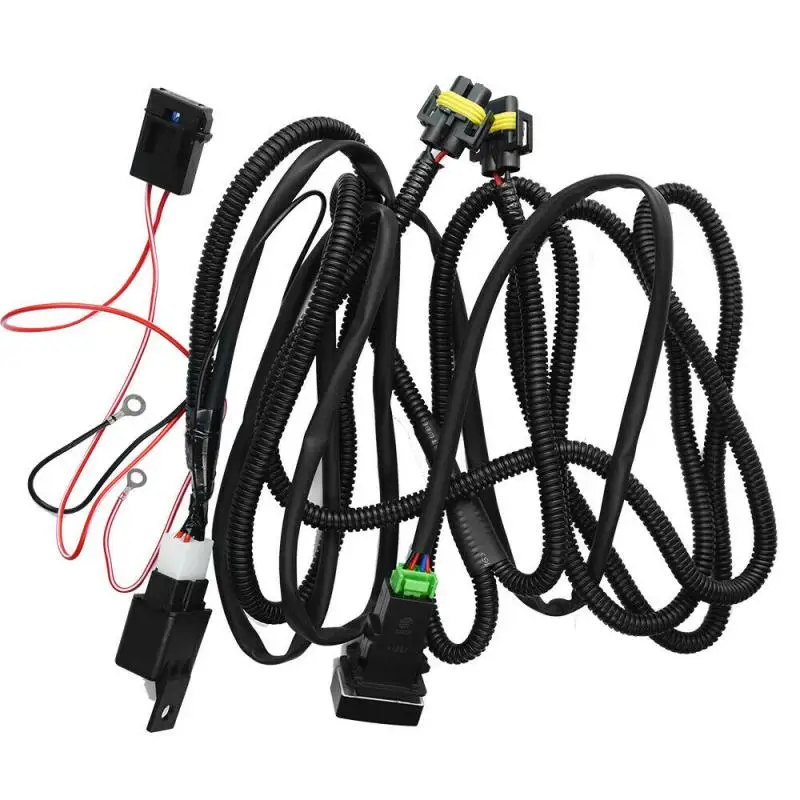 H11 Fog Light Wiring Harness Wiring Sockets Switch Kit H11 LED Work ...