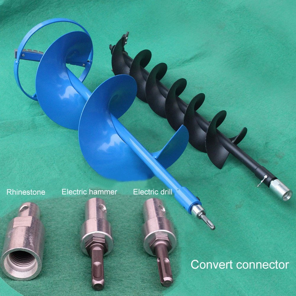 Drill Bit Earth Auger Head Bit Sds Square Auger Drill Arbor Earth Drill ...