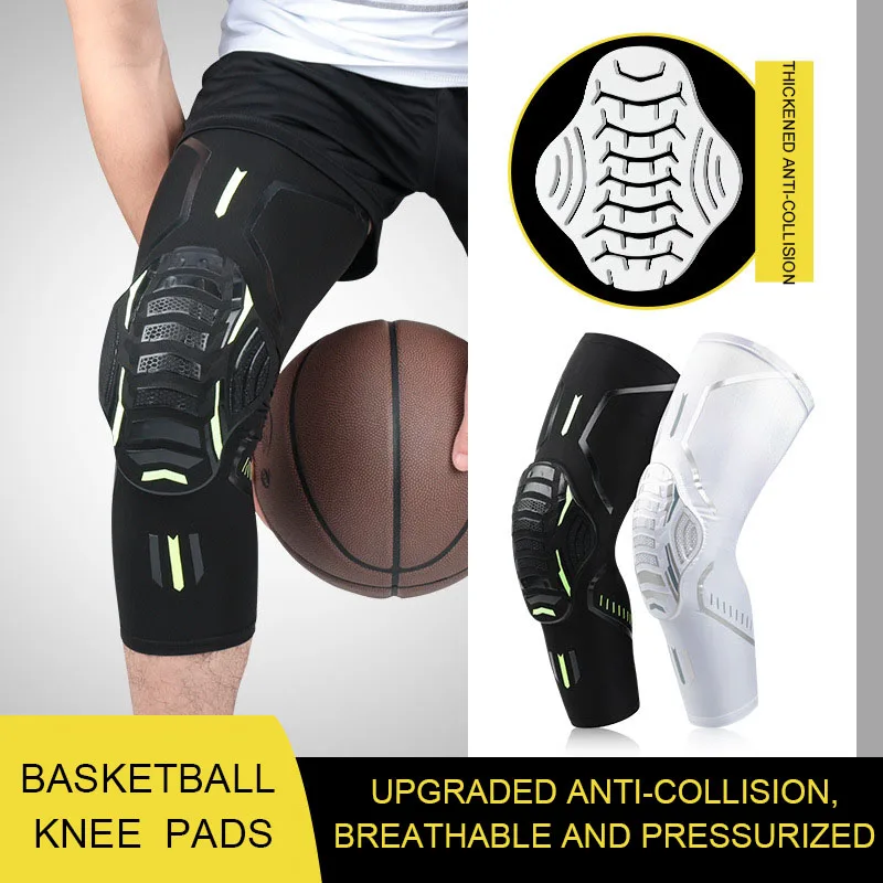 Compression-Sports-Knee-Brace-Support-Honeycomb-Crashproof-Knee-Pads ...