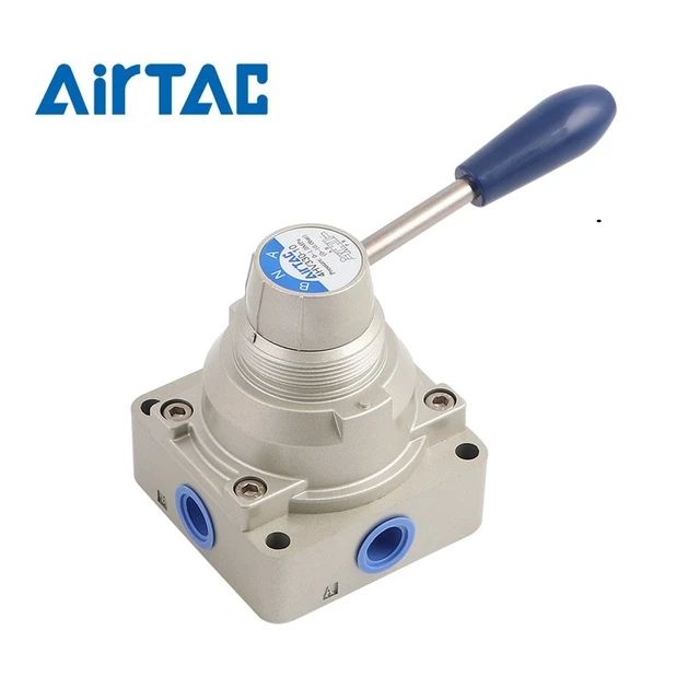 AIRTAC Original Hand Lever Valve 4HV Series Pneumatic, 52% OFF