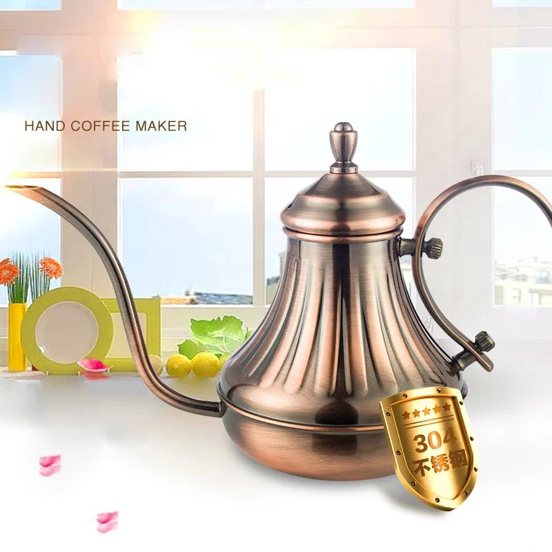 Royal-Coffee-Drip-Kettle-Fine-Mouth-Long-Spout-Gooseneck-Coffee-Pot-304 ...
