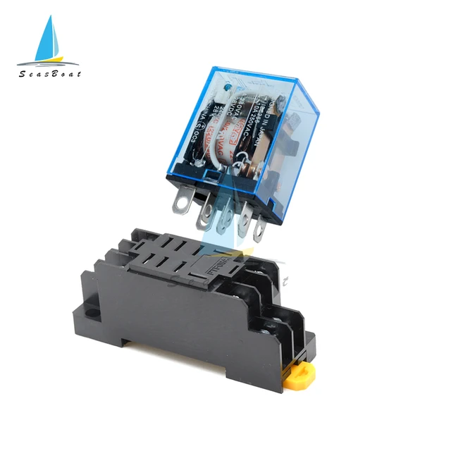 24v Dc Power Relay DC 24V Coil Power Relay – 12A DPDT LY2NJ Style 8-Pin ...