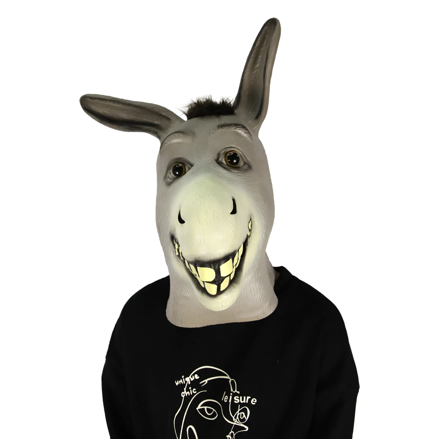 Halloween Donkey Head Cosplay Mask - AllCosplay.com