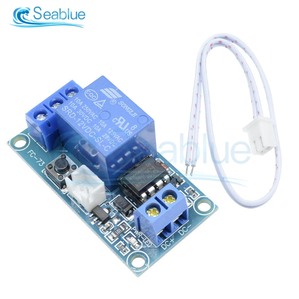 DC-5V-12V-24V-1-Channel-Latching-Relay-Module-Touch-Sensor-Bistable ...