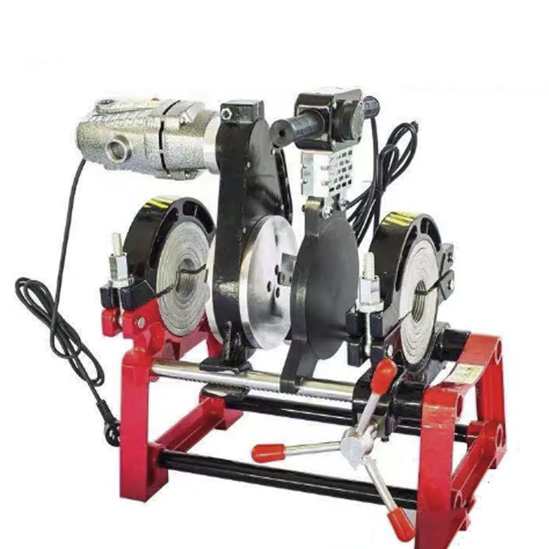 Máquina de soldadura hidráulica de dos anillos de fusión en caliente Manual, soldadura a tope de ...