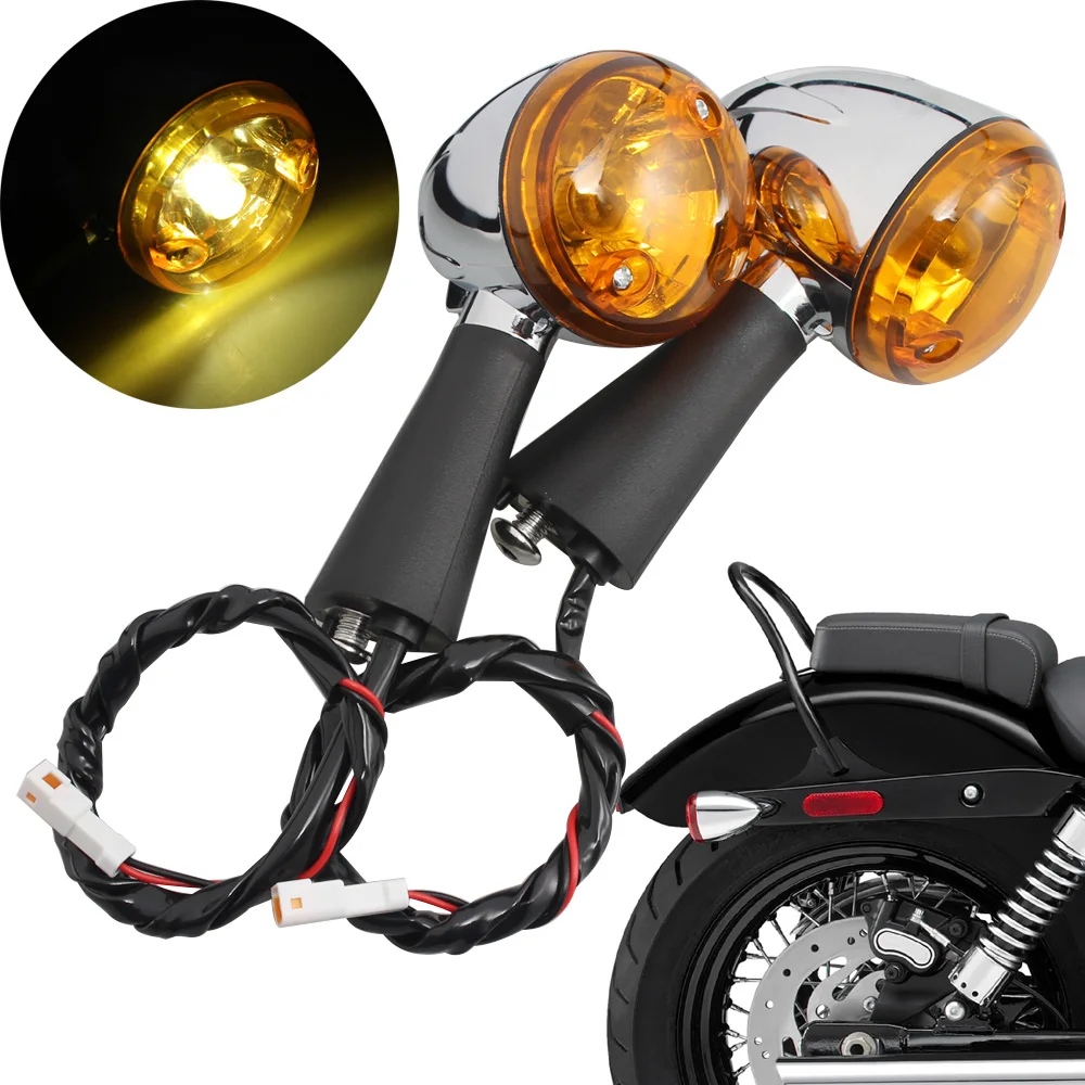 For Indian Scout Sixty Bobber 14-20 Rear Motorcycle Led Turn Signal ...
