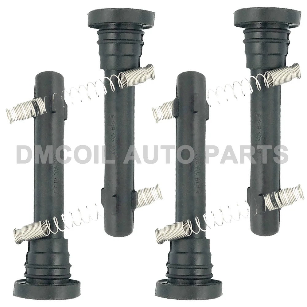 4 PCS ORIGINAL QUALITY IGNITION COIL RUBBER BOOTS AND SPRING FOR ...