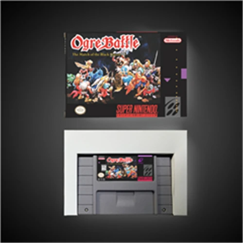 Ogre Battle The March of the Black Queen RPG Game Card Battery Save US ...