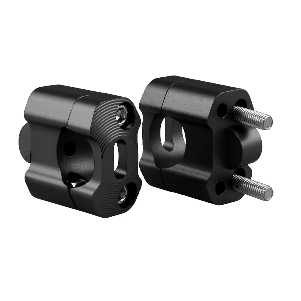 Universal 22mm 28mm CNC Aluminum Motorcycle Bar Clamps Handlebar ...
