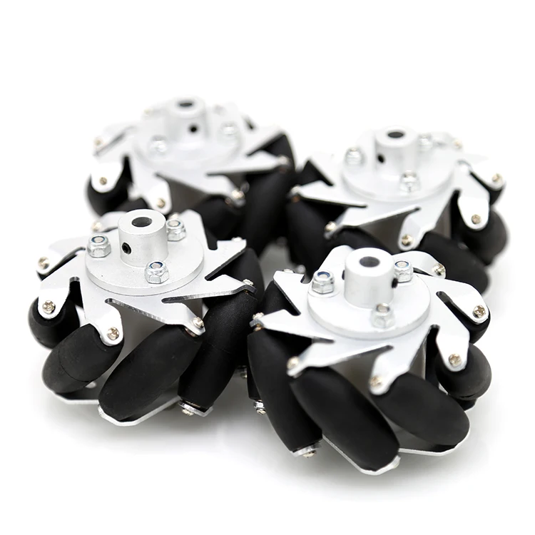 4 pçs/set 60mm de Metal Roda Mecanum Roda Omni direcional para Arduino ...