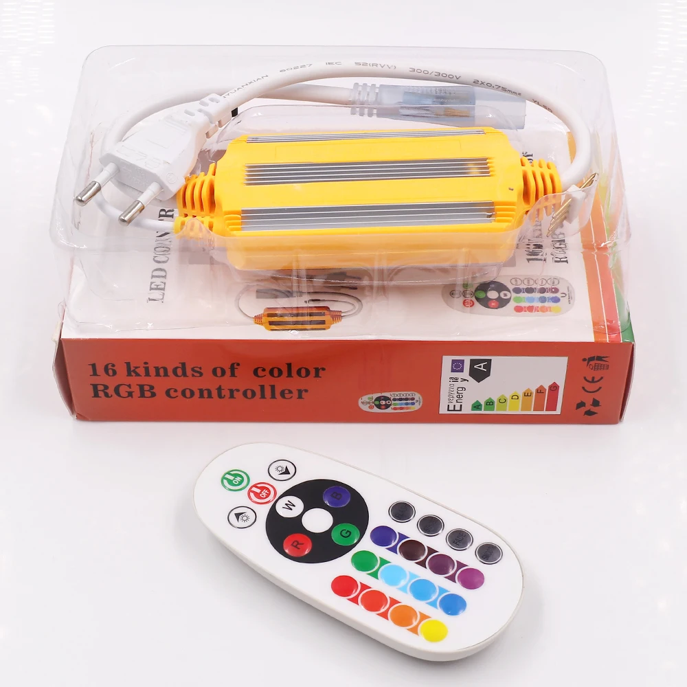 LED RGB Controller with 1500W IR 24Keys Remote Controller