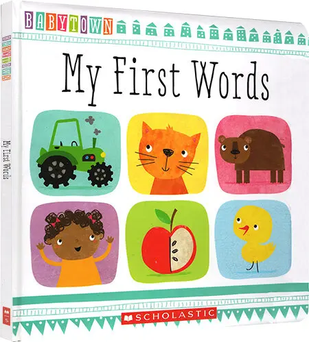 Scholastic-Original-Popular-Books-Baby-Town-My-First-Words-Early ...