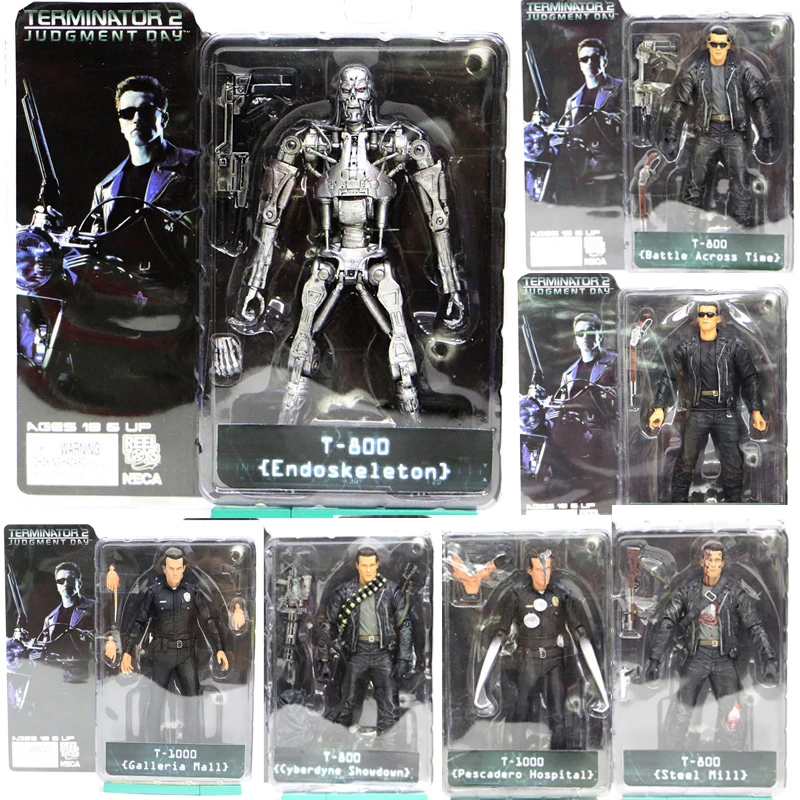 Terminator Figure NECA The Terminator Action Figure T-800 Figure T-1000 ...
