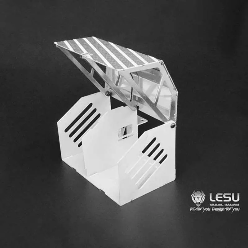 LESU-Metal-Tool-Box-for-1-14-DIY-Tamiyay-RC-Tractor-Truck-Dumper ...
