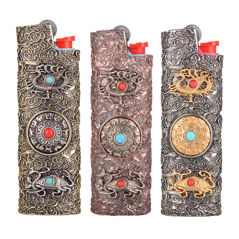 Handmade Disposable Lighter Sheath BIC J3 Piccolo Lighter Shell ...