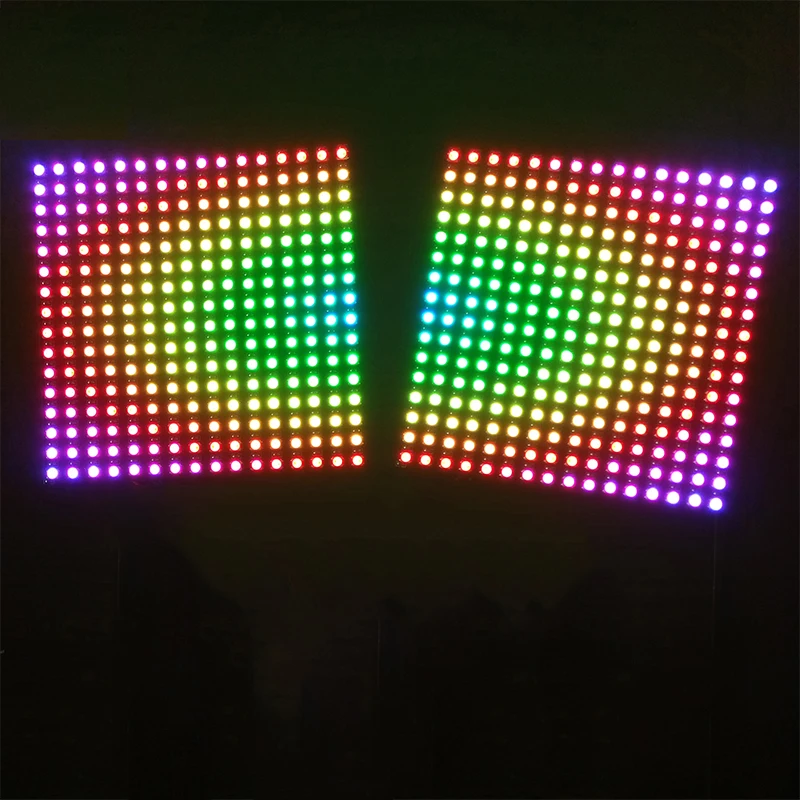 Ws2812b Matrix Pixel Screen Panel Digital Display Board Flexible ...