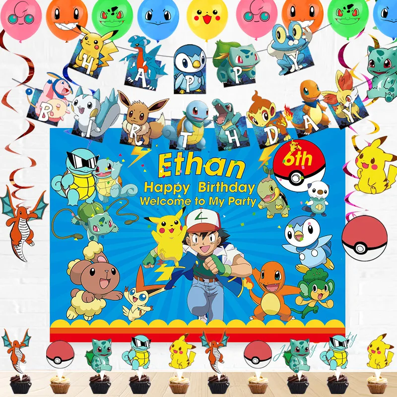 Happy Birthday Pokemon Style