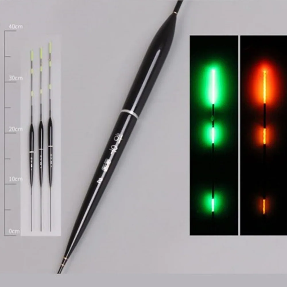 3 шт. умный поплавок для рыбалки, ночной светящийся светодиодный ...