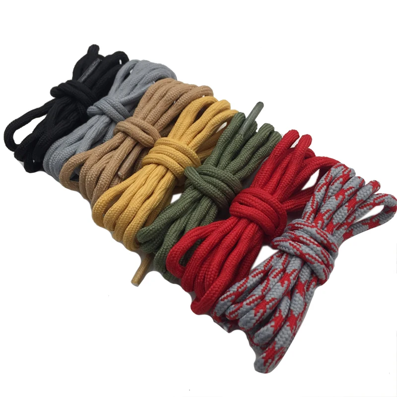 Coolstring Cool 4.5mm Wear Resistant Mountaineering Shoelaces Olivary ...