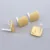 10pcs Stainless Steel Geometric Round Earring Stud Golden Flowers ...