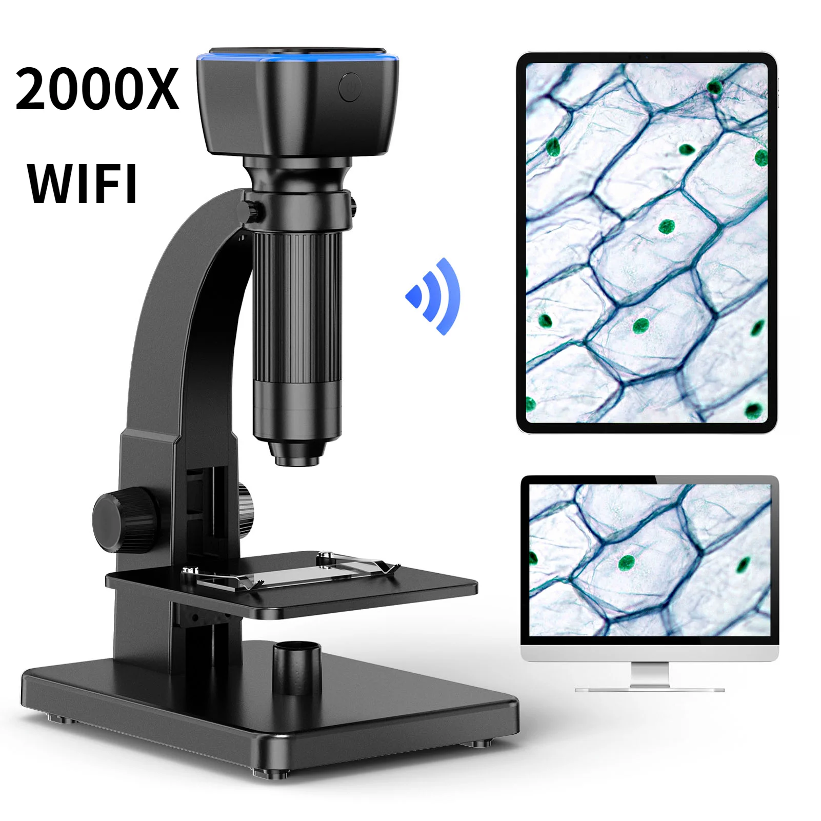 2000X Wifi Digital Microscope For Soldering Microscope Camera 5.0M ...