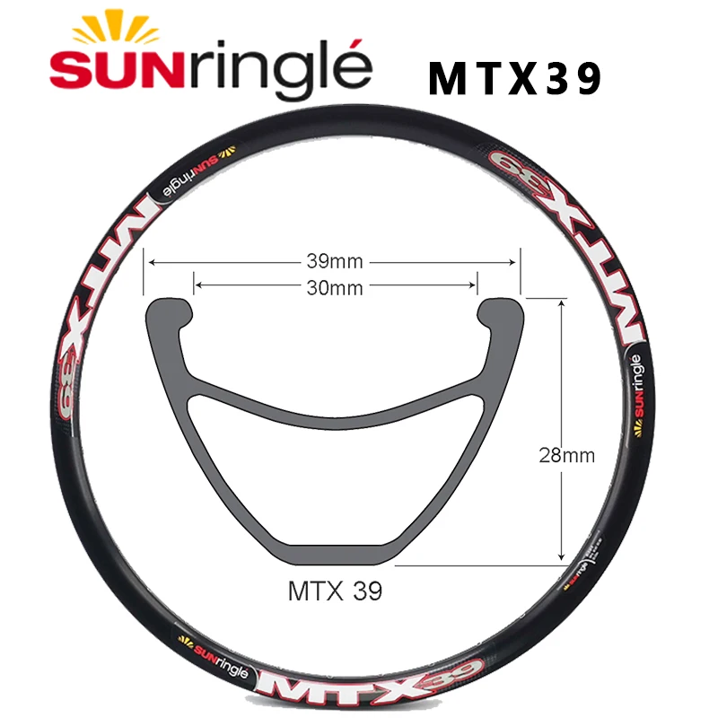 Sun-ring-Mtx33-MTX39-rim-high-strength-rim-DH-fr-am-rim-32-holes-Hoops ...