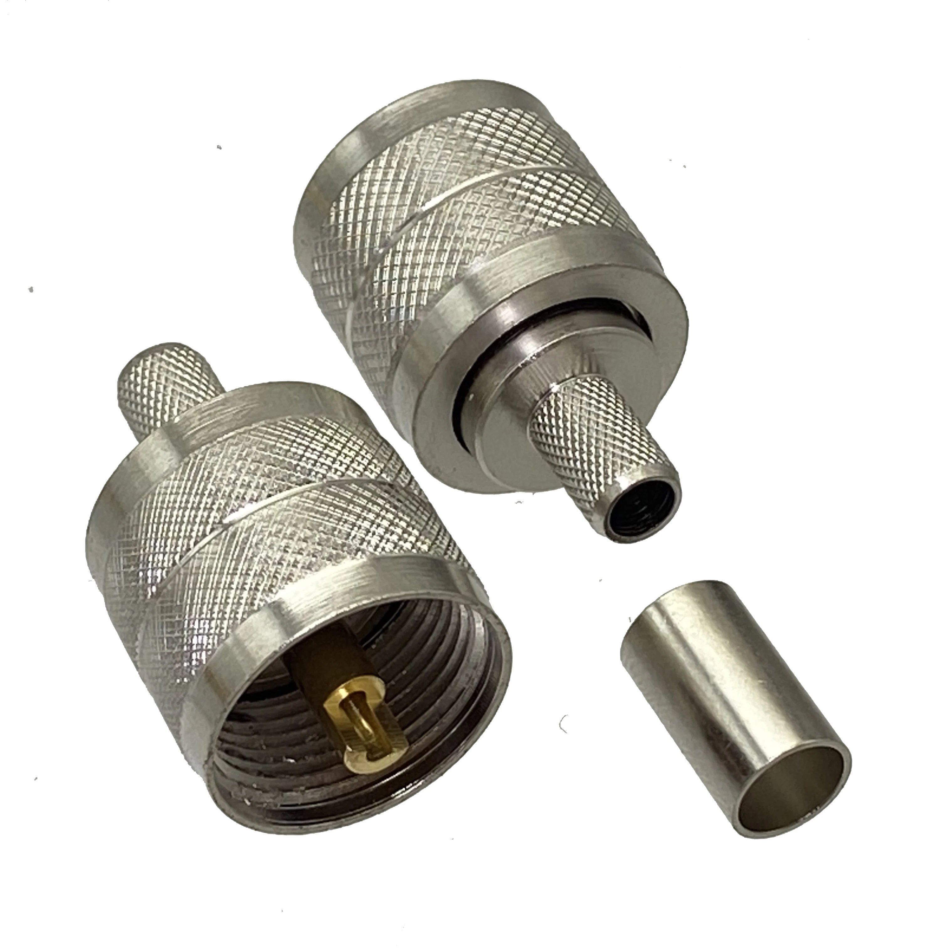 10pcs Connector UHF PL259 male plug crimp RG8X RG-8X LMR240 cable RF ...