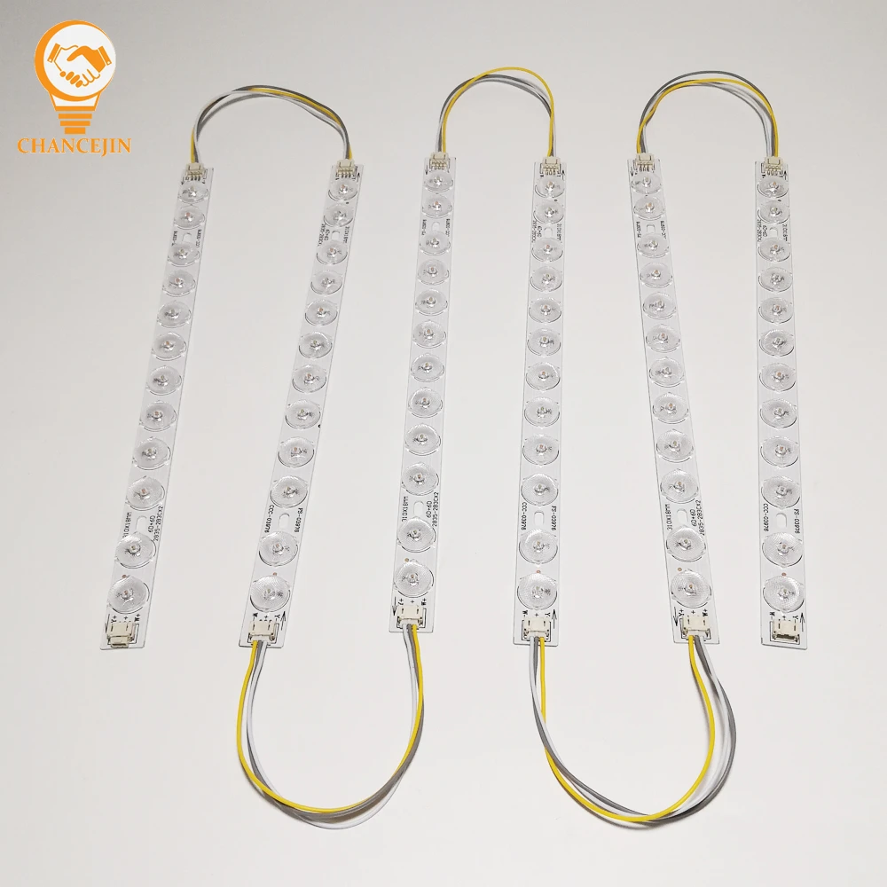 (6pcs/pack)dual Colors Led Bar Lights Rigid Led Strip With Lens,9wx2 ...