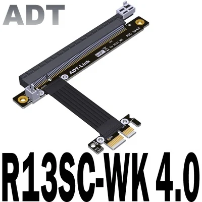 Adaptador extensor de puente PCI Express 1x 16x Gen 4,0 PCI e x1 x16 ...