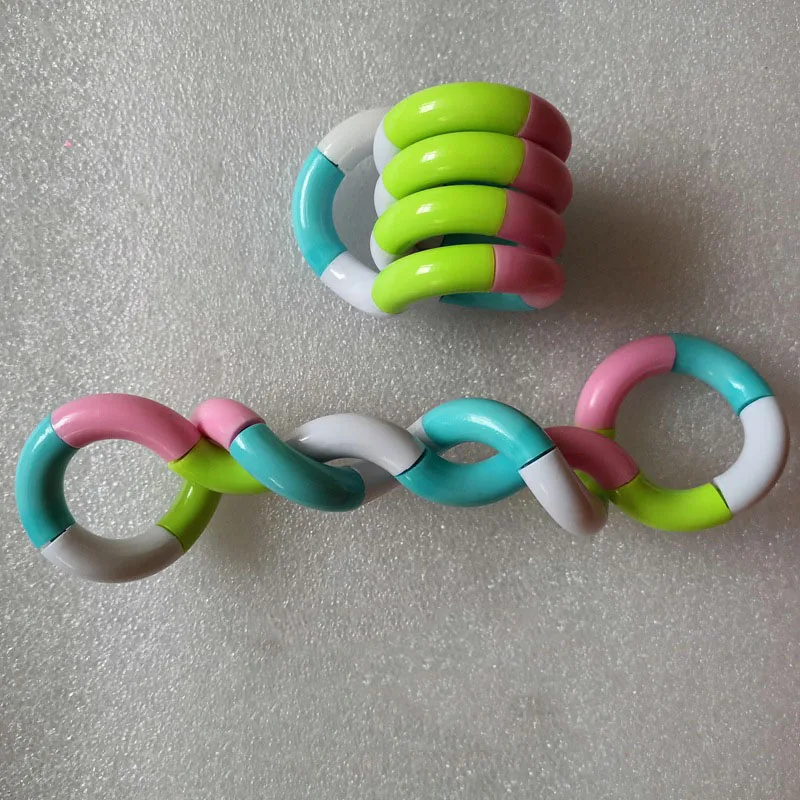 Twisted Ring Magic Fidget Magic Trick Rope Tangle Fidget Toy Creative ...