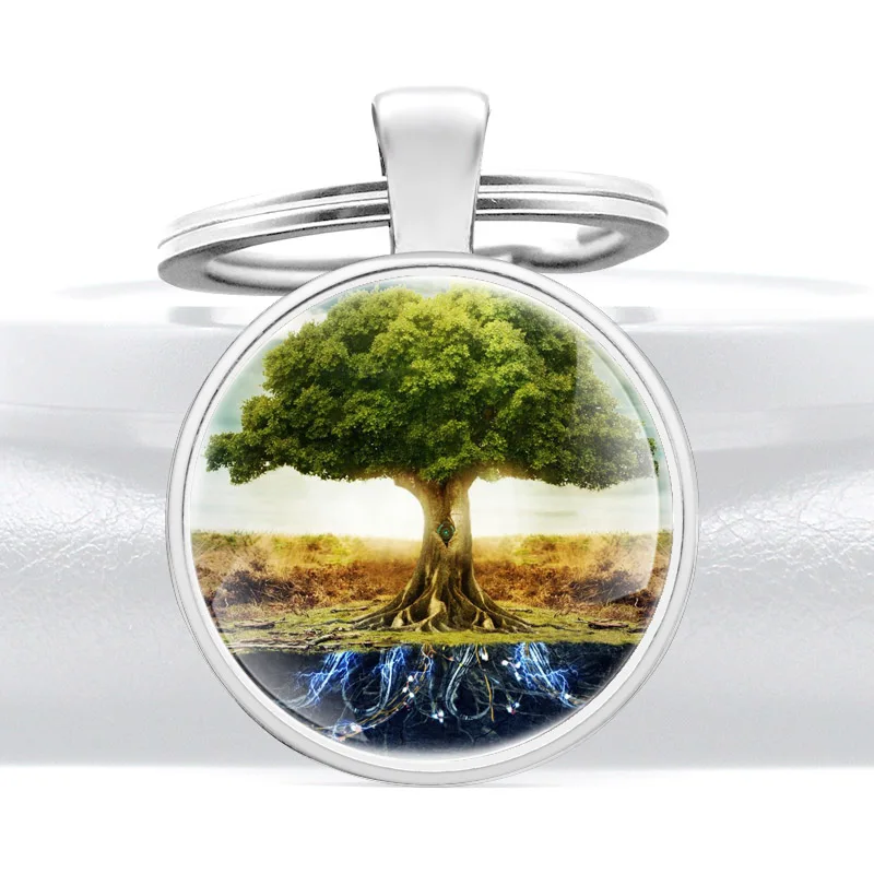 New Fashion The Tree of Life Key Chain Classic Men Women Key Rings|Key ...