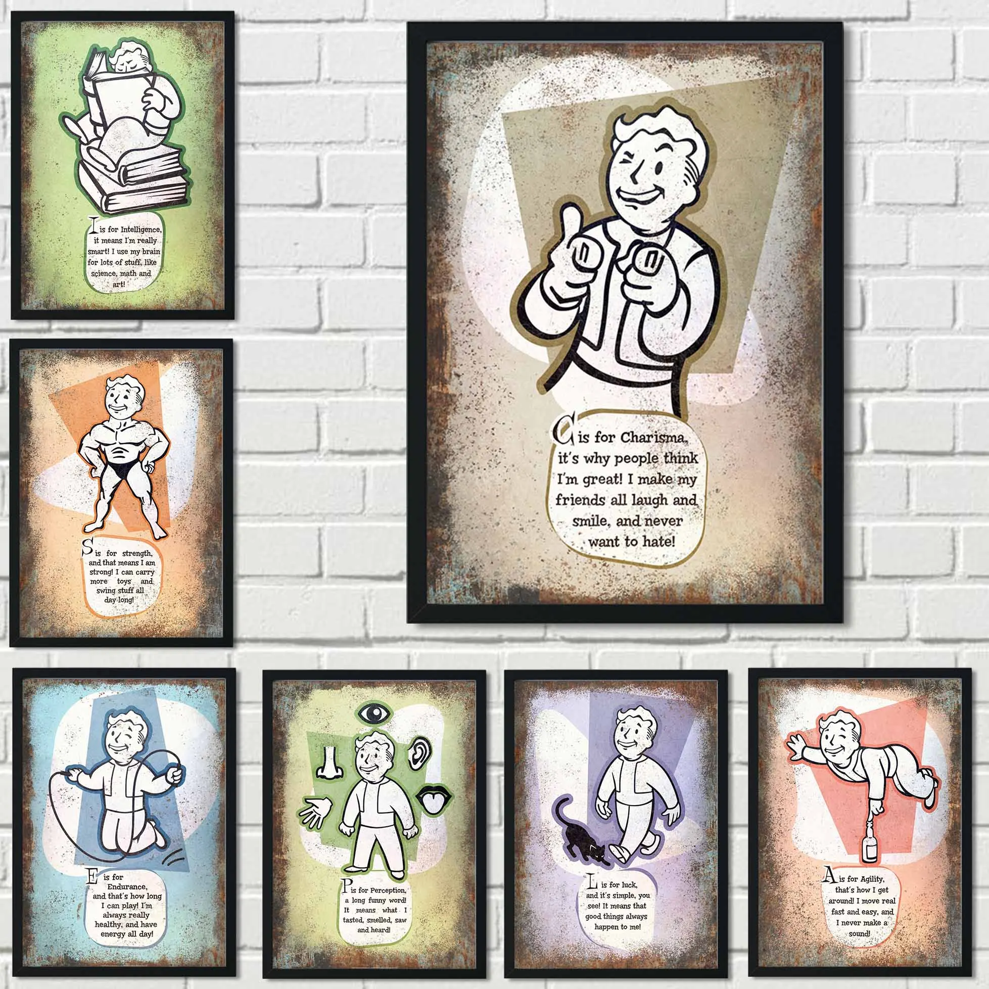 Fallout 3 4 Game Poster Fallout Series Game Poster Inspirational ...