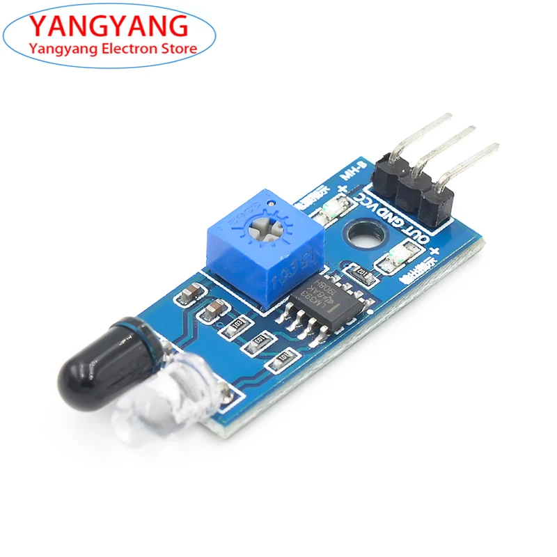 Módulo de Sensor de evitación de obstáculos infrarrojo IR, Electrónica ...