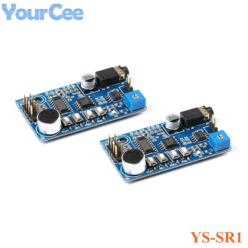 2pcs YS-SR1 Sound Voice Recording Module DC 5V Loudly Public Voice ...
